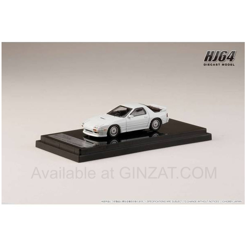 Mazda RX-7 (FC3S) Infini Crystal White, Hobby Japan diecast model car – GINZAT
