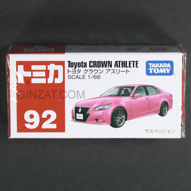 Toyota Crown Athlete, Tomica No.92 diecast model car – GINZAT