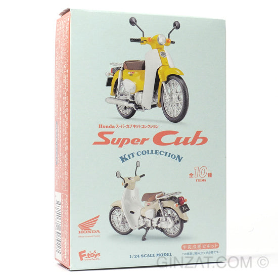 Honda Super Cub, Kit Collection, F-Toys Plastic Models 1/24 – GINZAT
