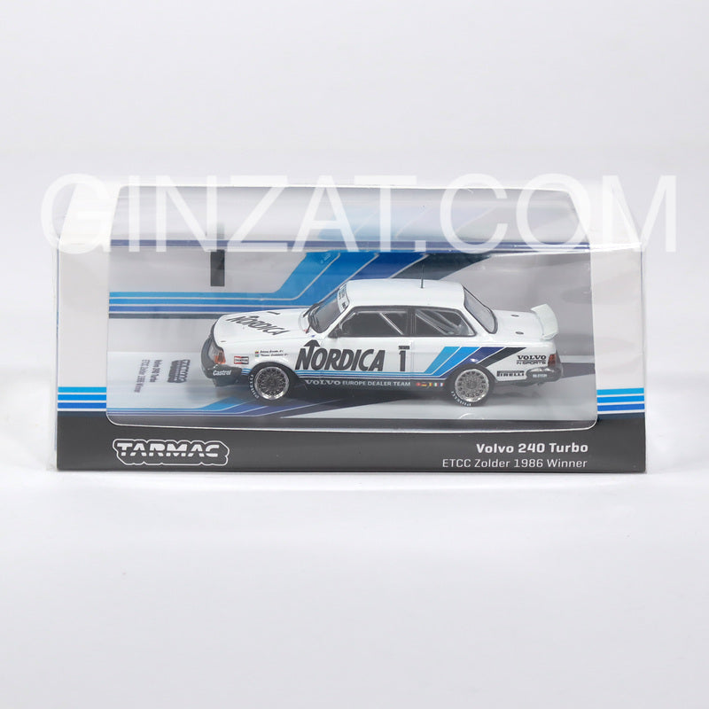 Volvo 240 Turbo ETCC Zolder 1986 Winner, Tarmac Works diecast model ca ...