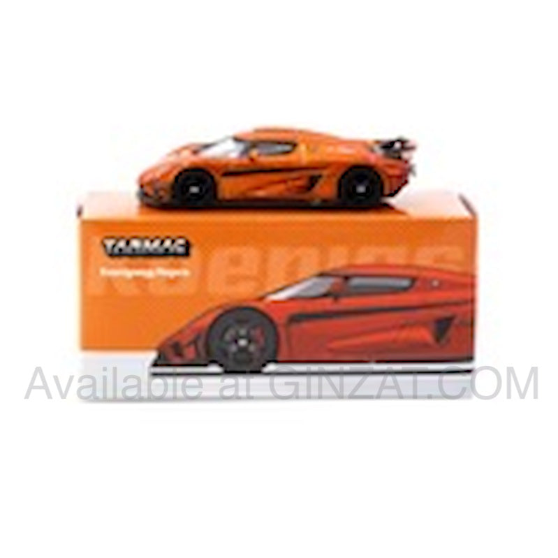 Koenigsegg Regera (Orange Metallic / Black Stripes), Tarmac Works ...