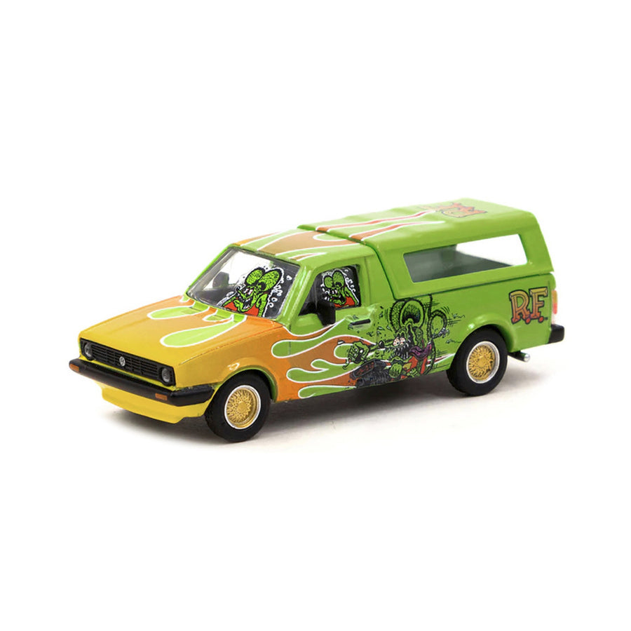 Volkswagen Caddy Rat Fink, Tarmac Works x Schuco diecast model car – GINZAT