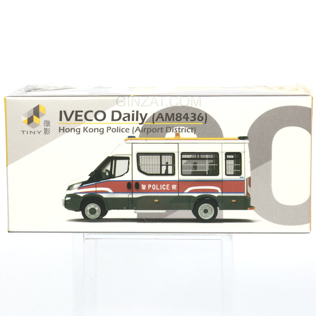 IVECO Daily (AM8436) Hong Kong Police, TINY Diecast model car – GINZAT