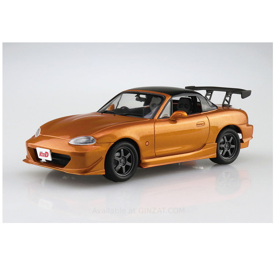 AOSHIMA 1/24 INITIAL-D No.16 OMIYA SATOSHI NB8C ROADSTER – GINZAT