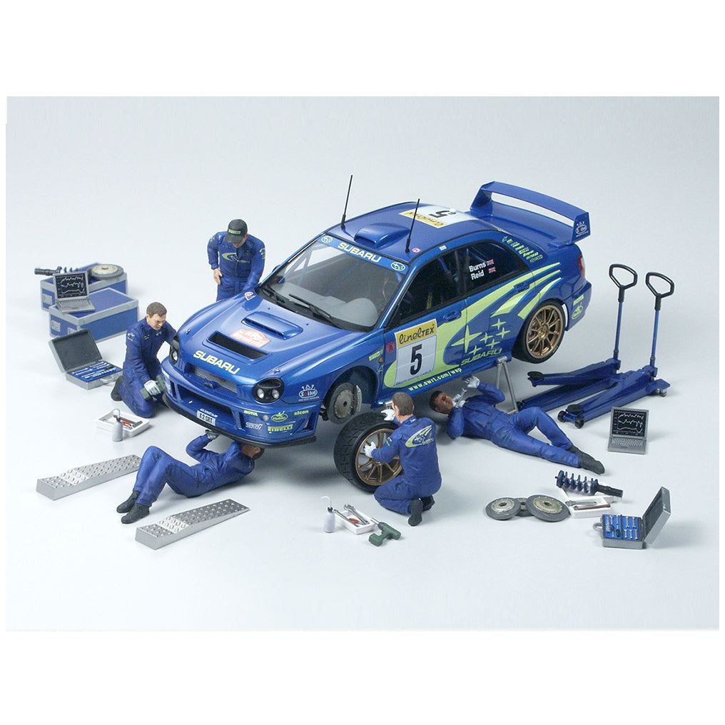 Rally mechanic set, Tamiya Plastic Model Kit (Scale 1/24) – GINZAT
